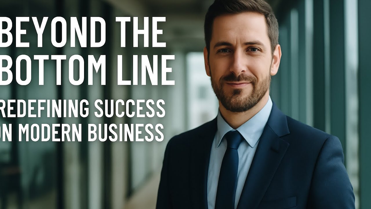 Beyond the Bottom Line Redefining Success in Modern Business - YouTube