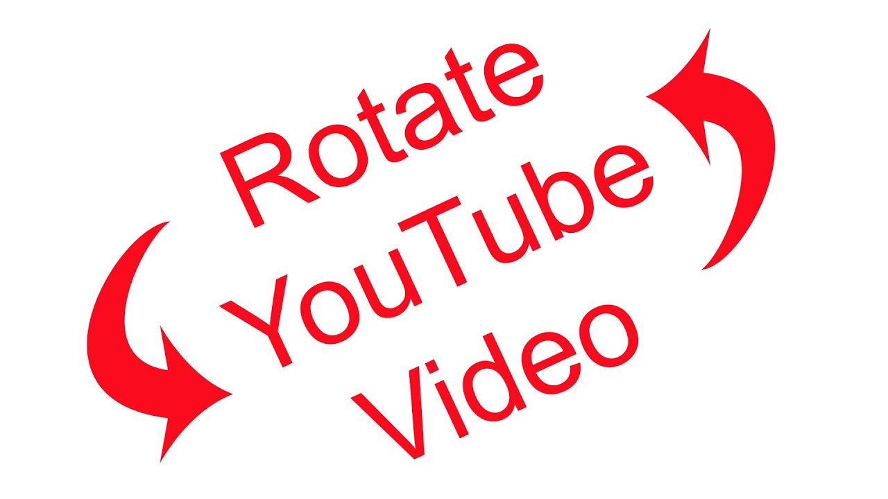Easy Way to Rotate YouTube Video - YouTube