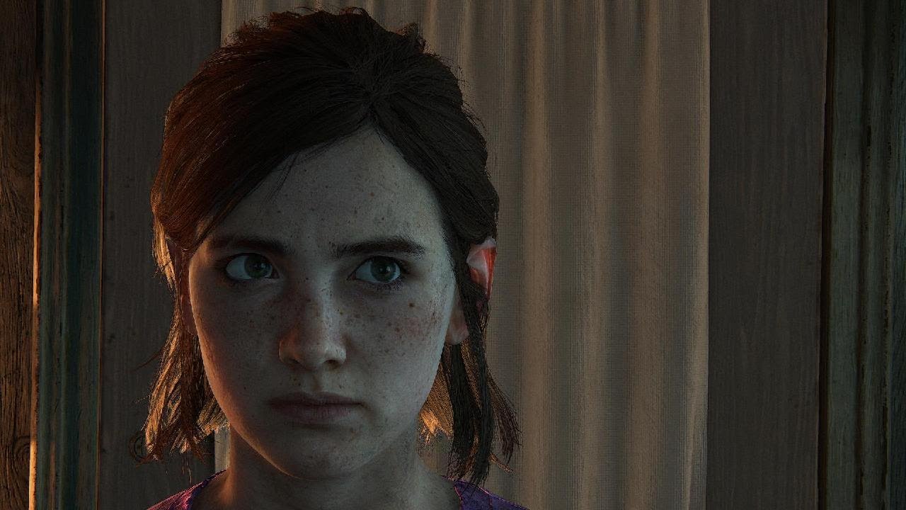 The Last of Us Part II Remastered Ellie Face Model Up Close. PS5 4K ...