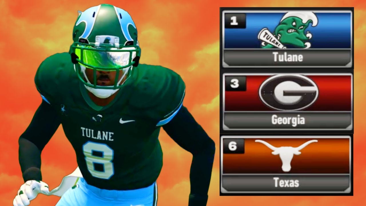 Can We Survive An SEC SUPER-CONFERENCE? | NCAA 14 Tulane IMPOSSIBLE ...