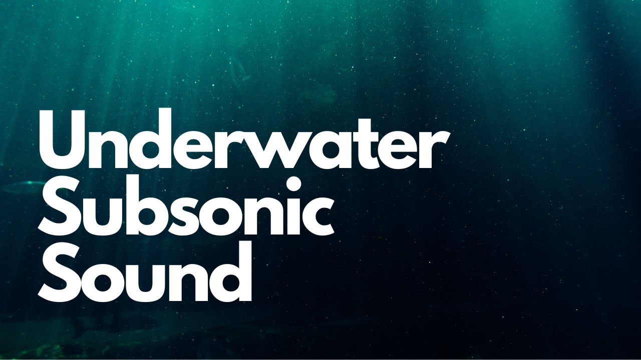 Underwater Subsonic Sound Effect | 10 Hours - YouTube