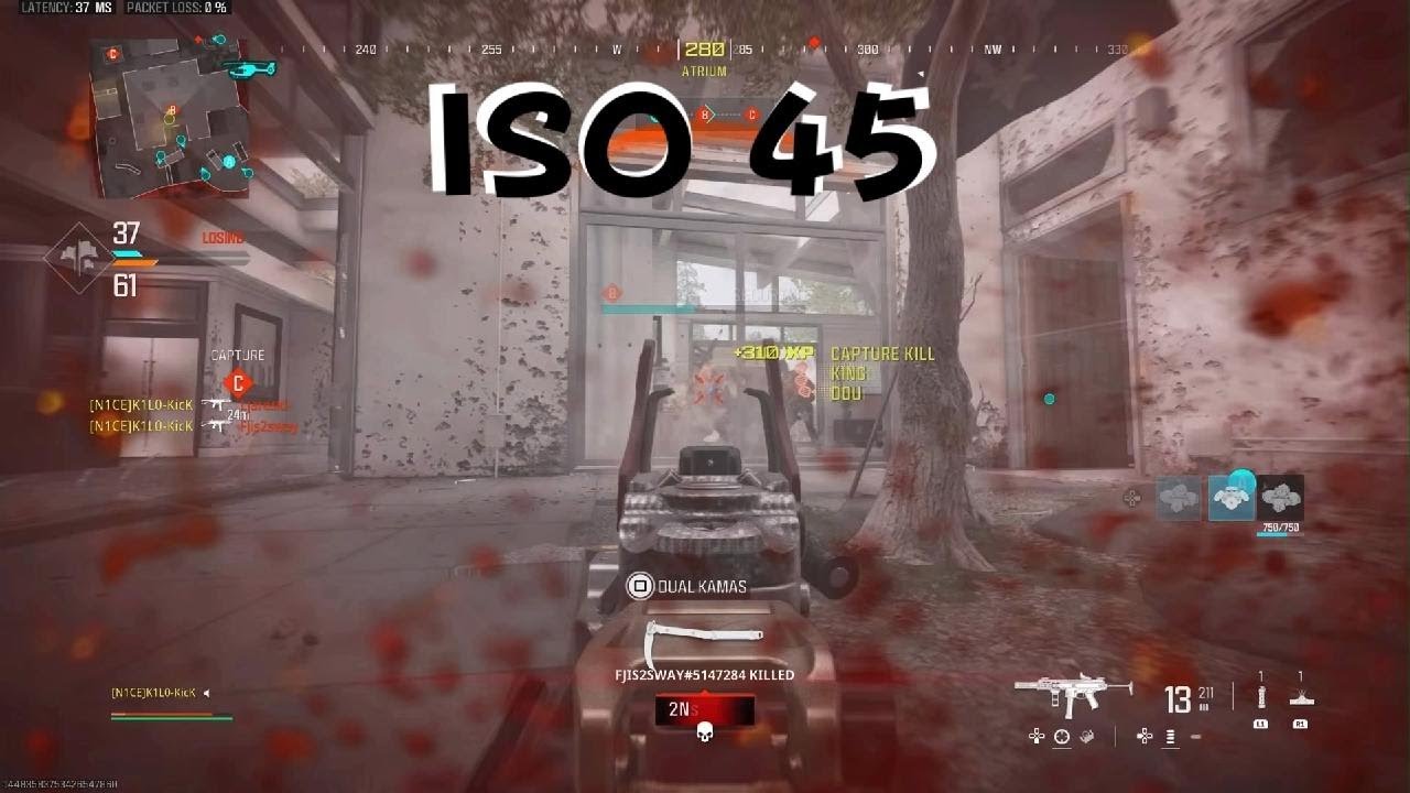 ISO 45 gameplay on Stash House (No Commentary)Call of Duty MW3 - YouTube