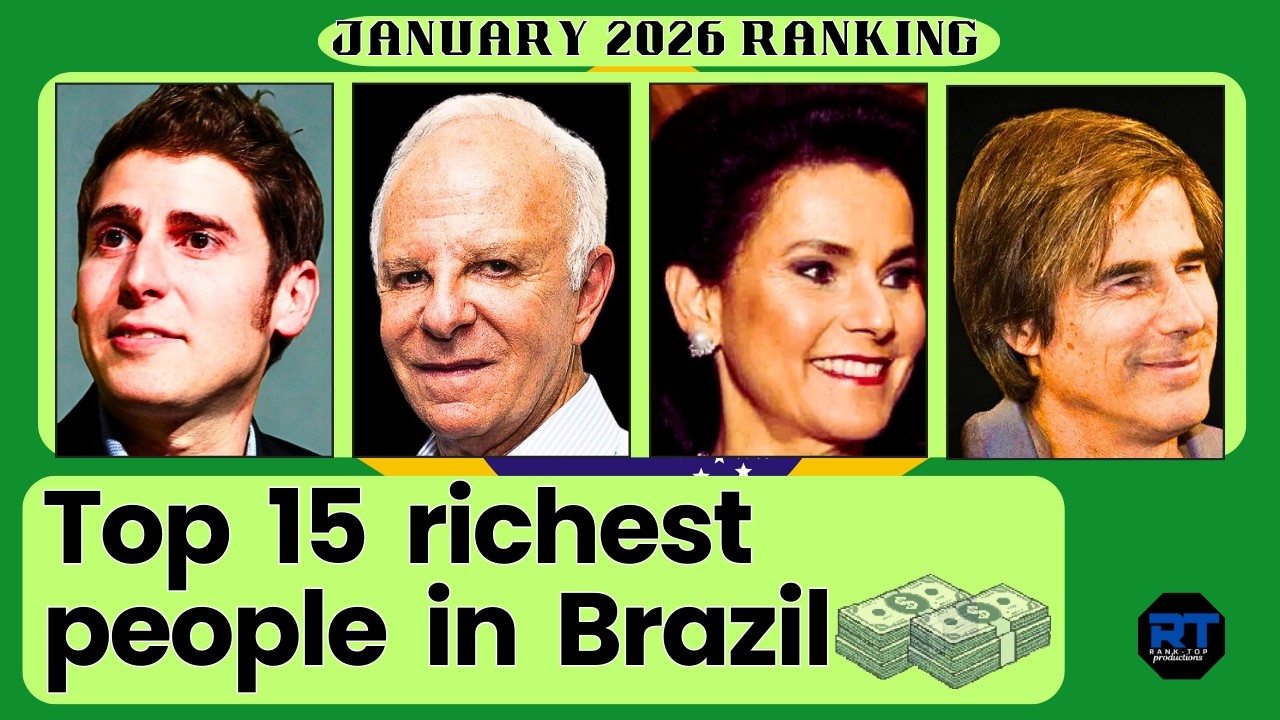 Top 15 Richest People in Brazil – Who’s #1 Right Now? 💰🇧🇷 - YouTube