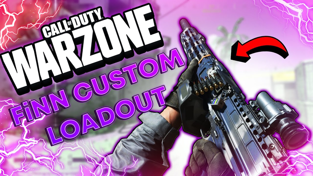 FiNN LMG Custom Class for COD: Warzone - YouTube
