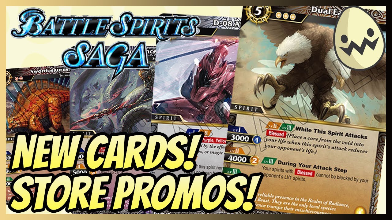 Battle Spirits Saga: NEW Cards! Store Tournament Promos! - YouTube