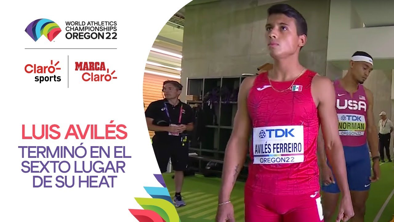 Luis Avilés termina en el sexto lugar de su heat clasificatoria en los ...