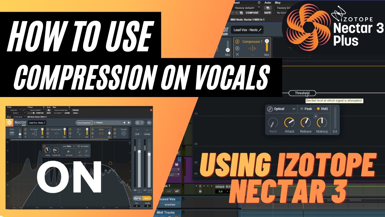 How to use Compression on Vocals - YouTube