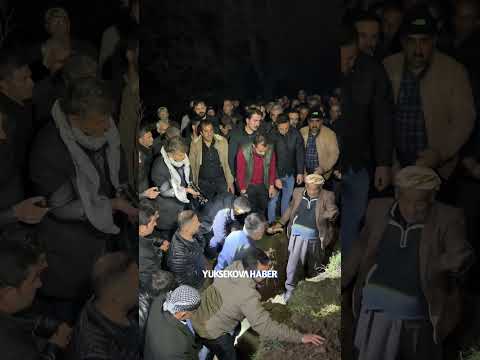 Şemdinli’de dereye düşen 8 yaşındaki çocuk toprağa verildi