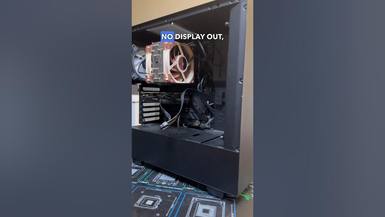GAMING PC NO DISPLAY OUT! #shorts #pc #pcrepair #computerrepair #gamingpc #pcgaming # ...