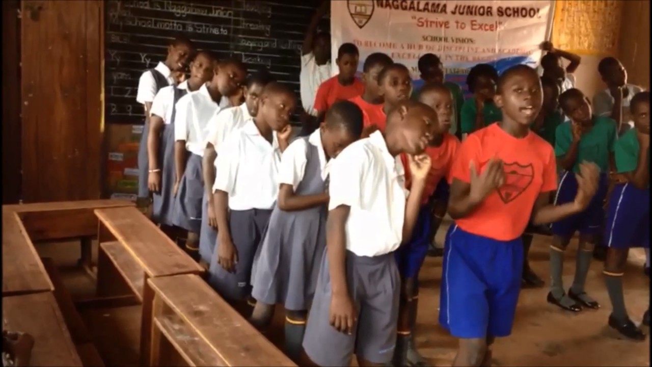 Naggalama Junior school Mukono GEC project club members with a ...