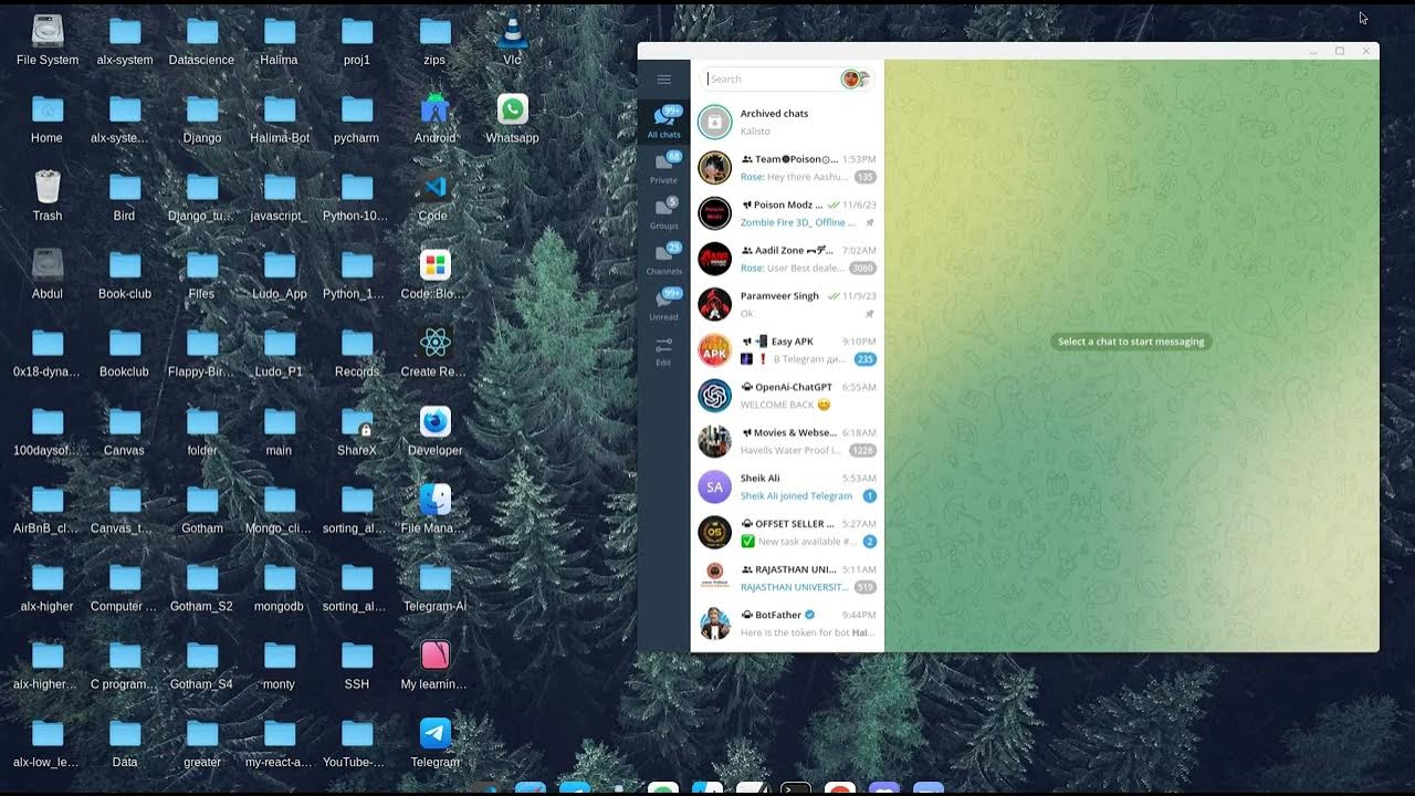 How To Make Telegram Bot Node Js Mongodb Youtube