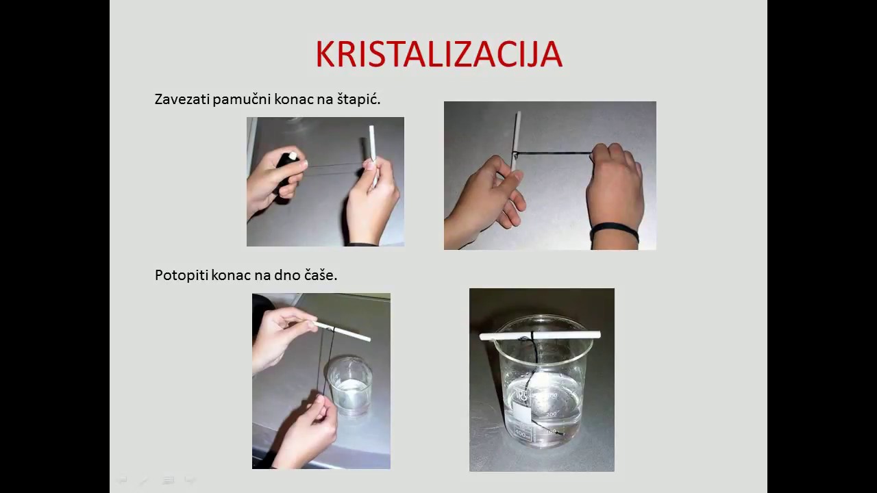 Prezentacija - kristalizacija - YouTube
