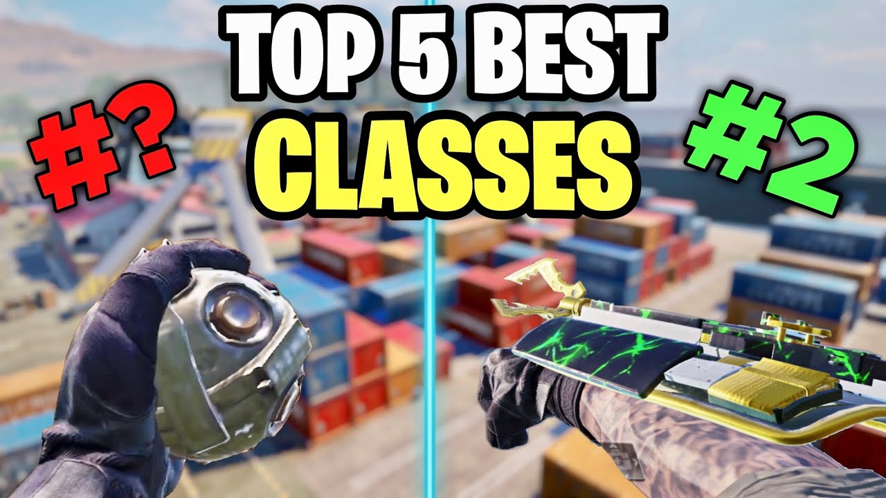 TOP 5 CLASSES IN SEASON 8 BATTLE ROYALE | COD Mobile | - YouTube