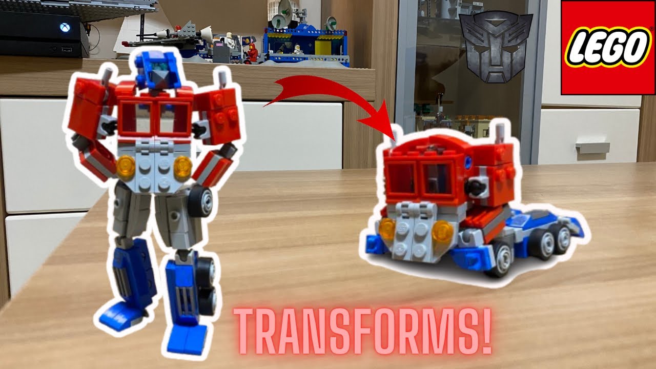 I made a transforming Optimus Prime in LEGO! (Tutorial) - YouTube