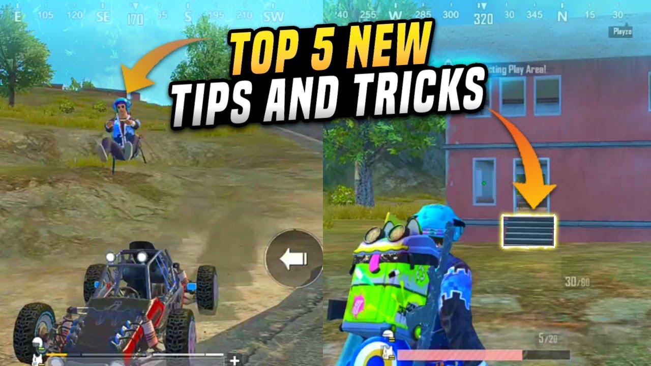 Top 5 New Tips & Tricks In Pubg Mobile Lite😍| Pubg Lite Glitchs ...