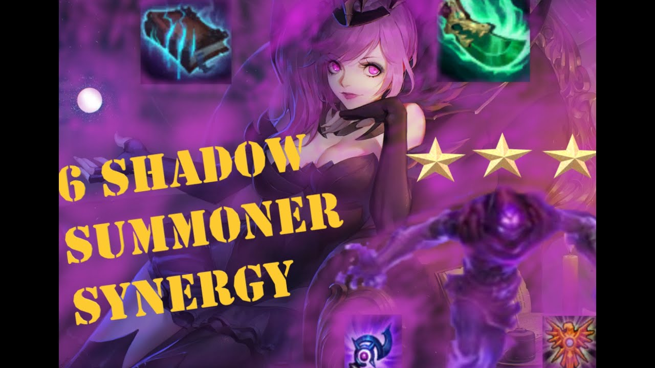 6 Shadow ⭐⭐⭐malzahar Soulbound Summoner Comp Teamfight Tactics