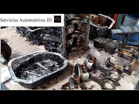Motor roto por sobrerevoluciones - YouTube