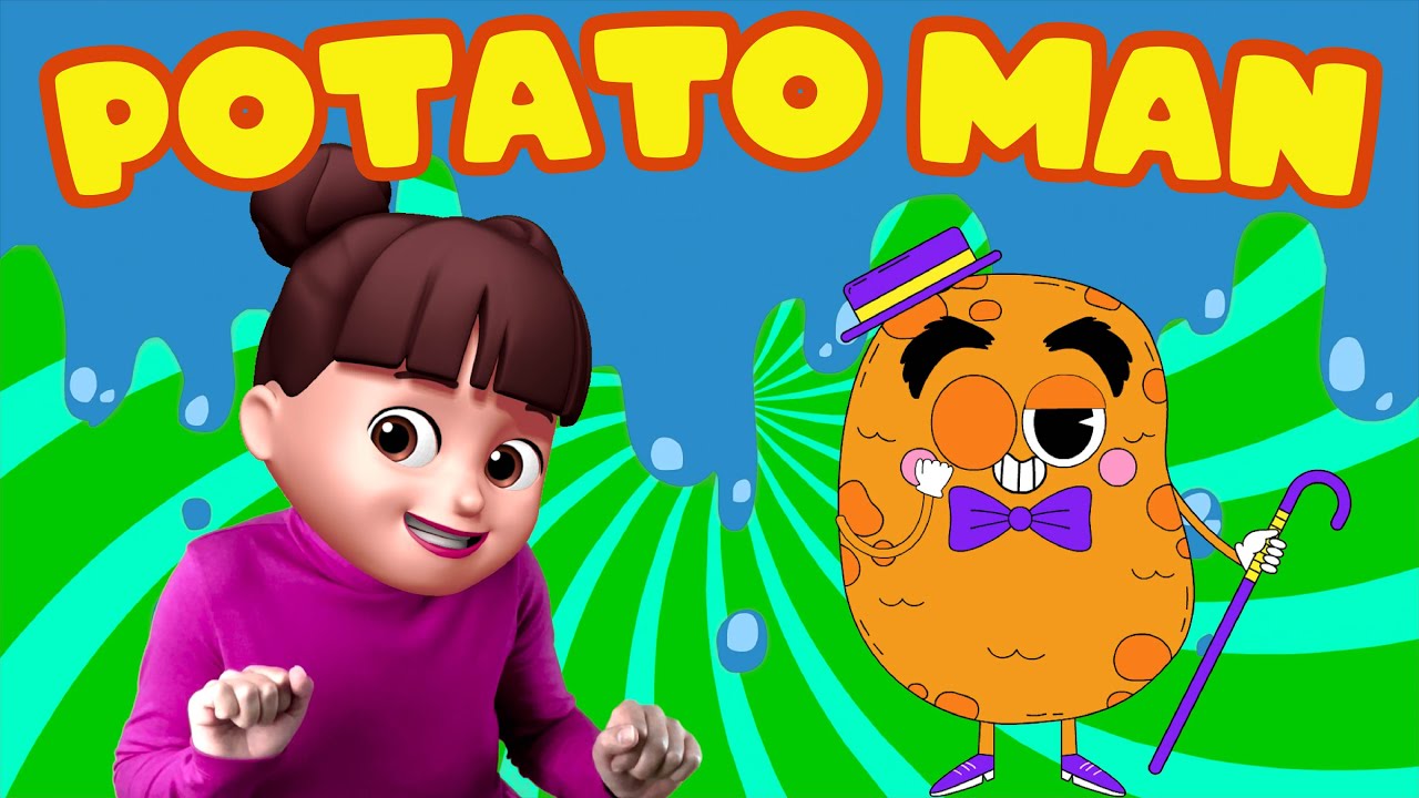 Potato Man | Nursery Rhymes | Kids Songs #cartoon #kidssongs - YouTube
