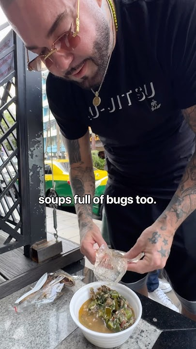 6AM in Bangkok out here eating No menus, no translations, just pray the food don’t bite back ...