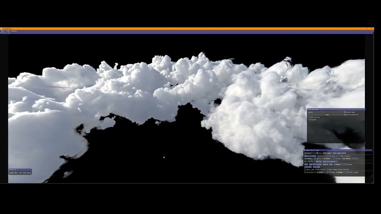Cloudscape Gaussian Splatting - YouTube