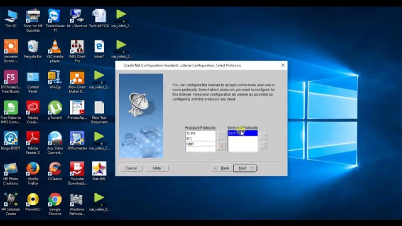 Configuring Listener In Oracle 11g Youtube