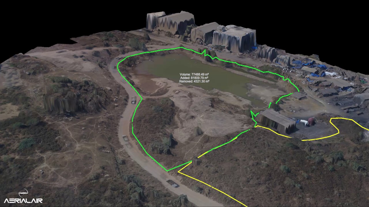 Mahape Aerial Survey - 3D DSM Model - YouTube