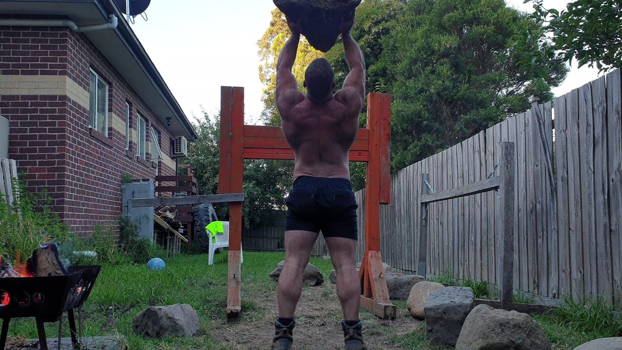 Natural Stone Lifting - Yesterday's Training Session - YouTube