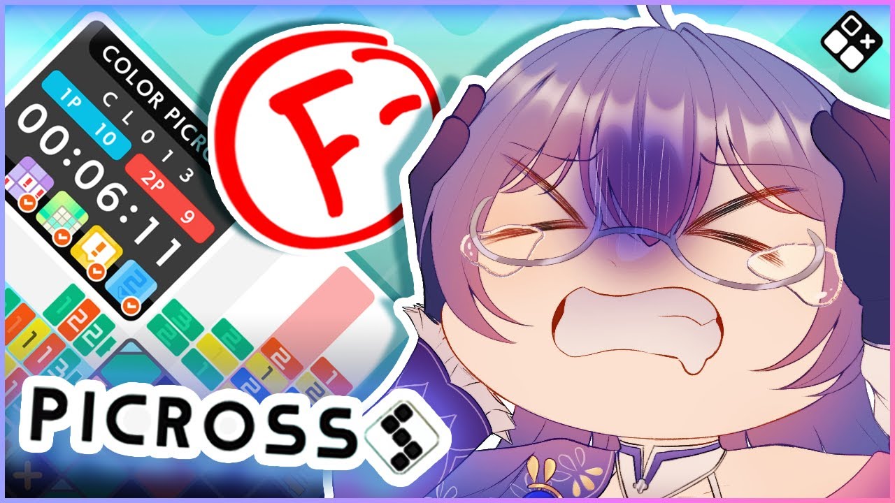 【PICROSS S5】I DARE YOU TO SOLVE THIS 30-MINUTE PUZZLE.【VTuber Indonesia ...