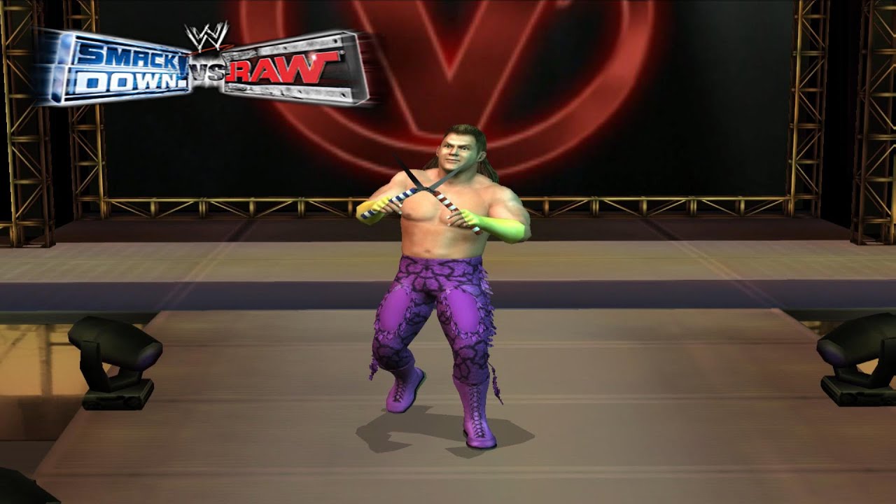 WWE SmackDown! vs. Raw - Brutus Beefcake Entrance (PS2) - YouTube