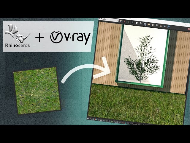 Grass Rhino Vray Displacement Settings Rhino Render / Raytrace