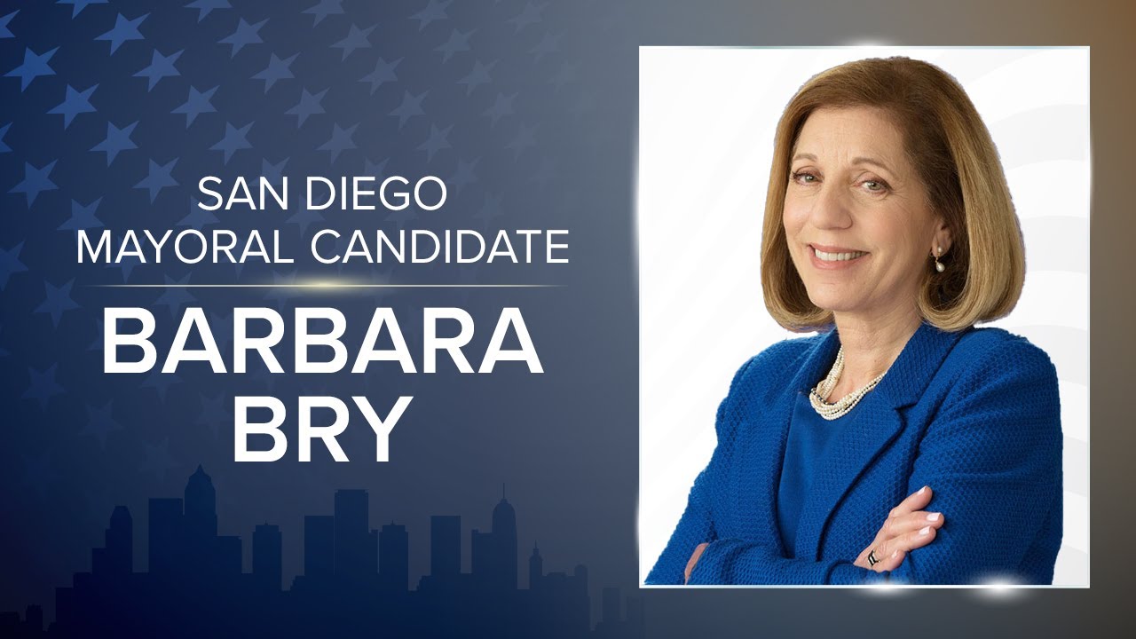 An interview with San Diego mayoral candidate Barbara Bry - YouTube