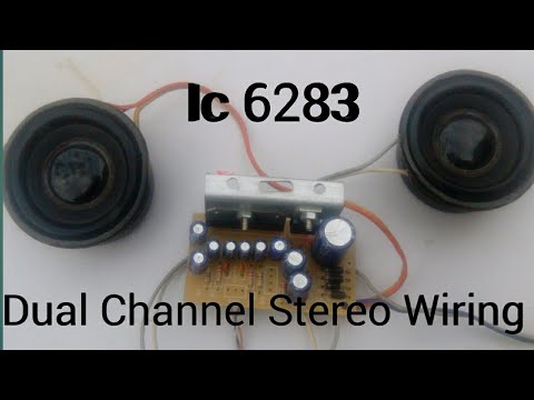6283 Ic Stereo Wiring ! 6283 Ic Board Wiring ! 6283 dual Channel Wiring ...