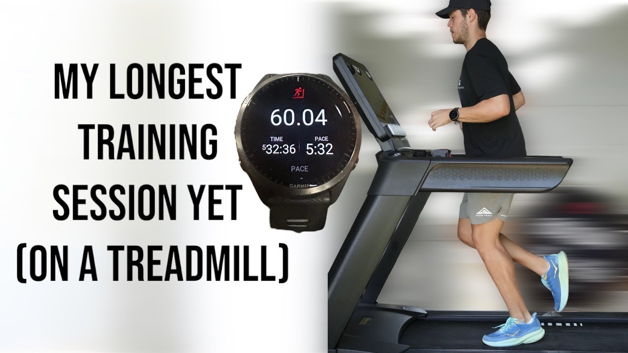 60KM Treadmill Run | Treadmill World Record Prep - Episode 3 - YouTube