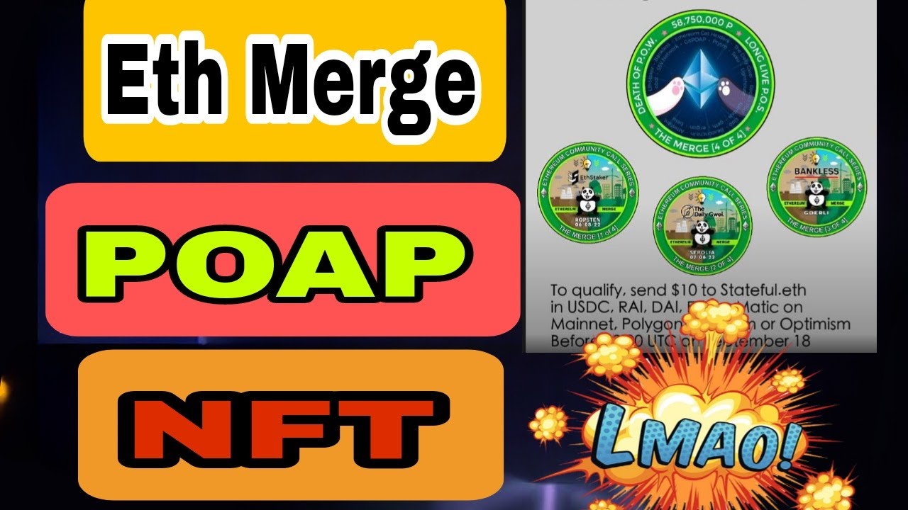 Claim eth merge nft & Send 10$ usdc for Eth POAP nft dont miss - YouTube