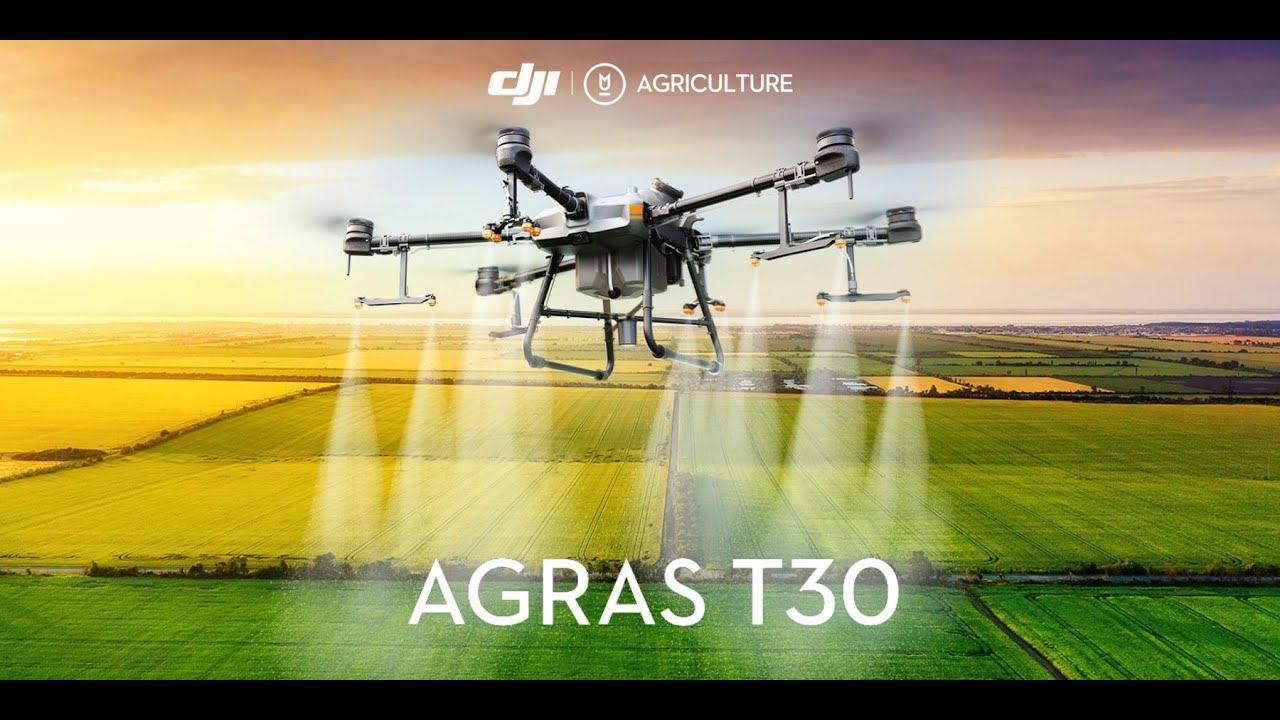 DJI Agras T30 - Conheça - YouTube