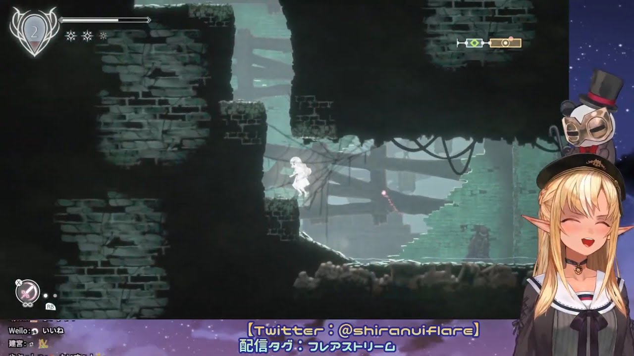 【Hololive/EngSub】Flare gonna dodge em' all!【ENDER LILIES 】 - YouTube