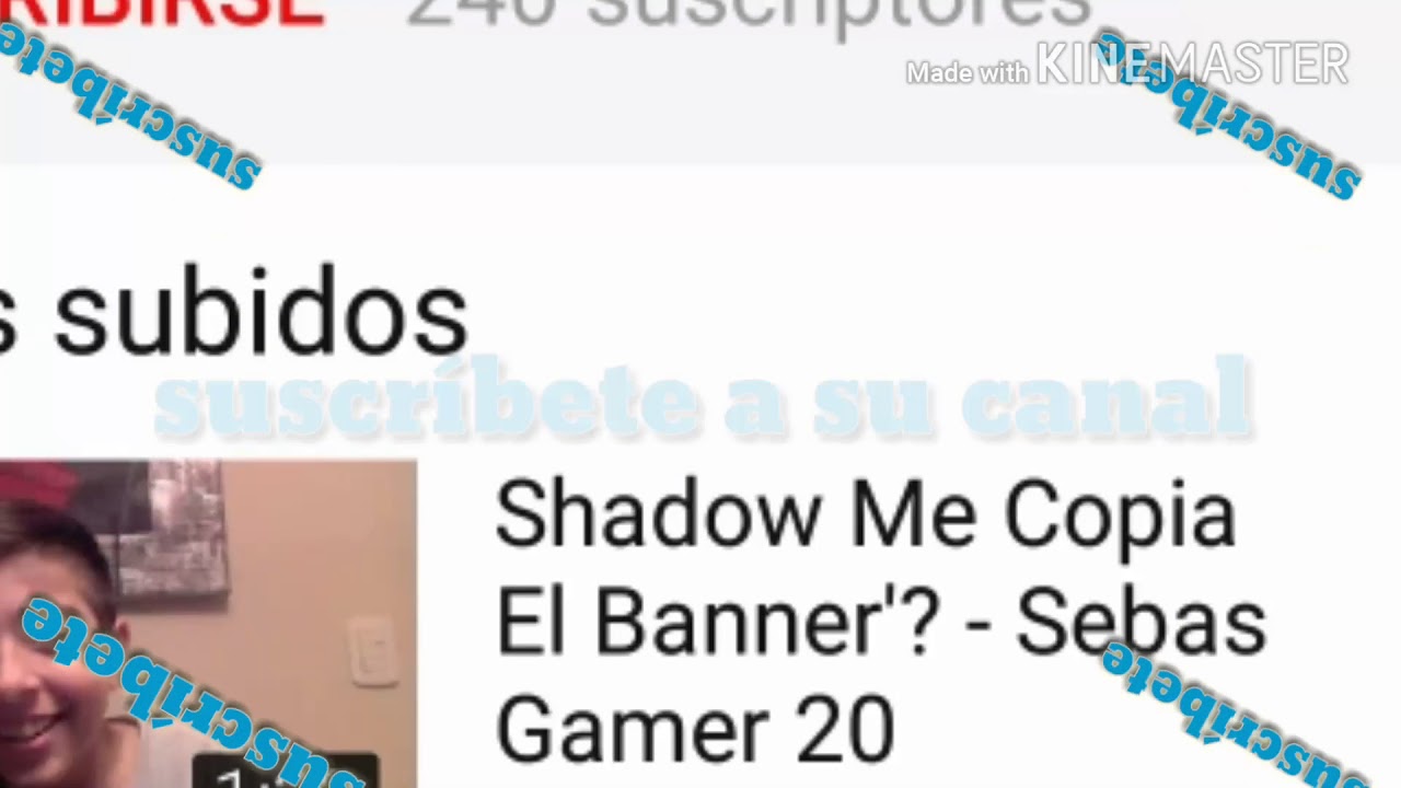 Promo para Sebas Gamer 20 - YouTube