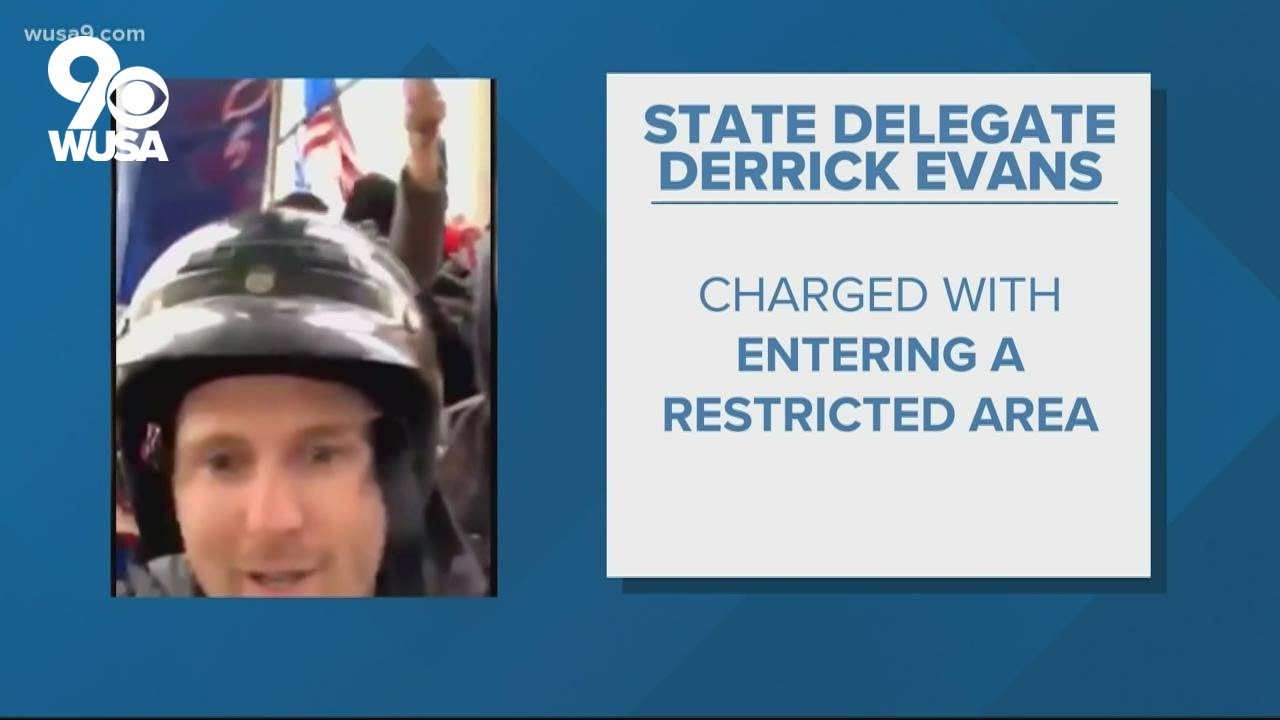 West Virginia State Delegate Derrick Evans identified as pro-Trump ...