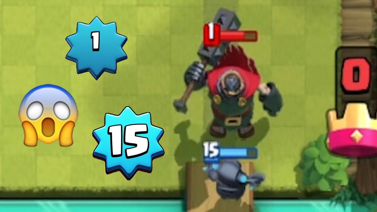 Level 15 Mini Pekka vs Lv1 Skeleton King #Shorts - YouTube