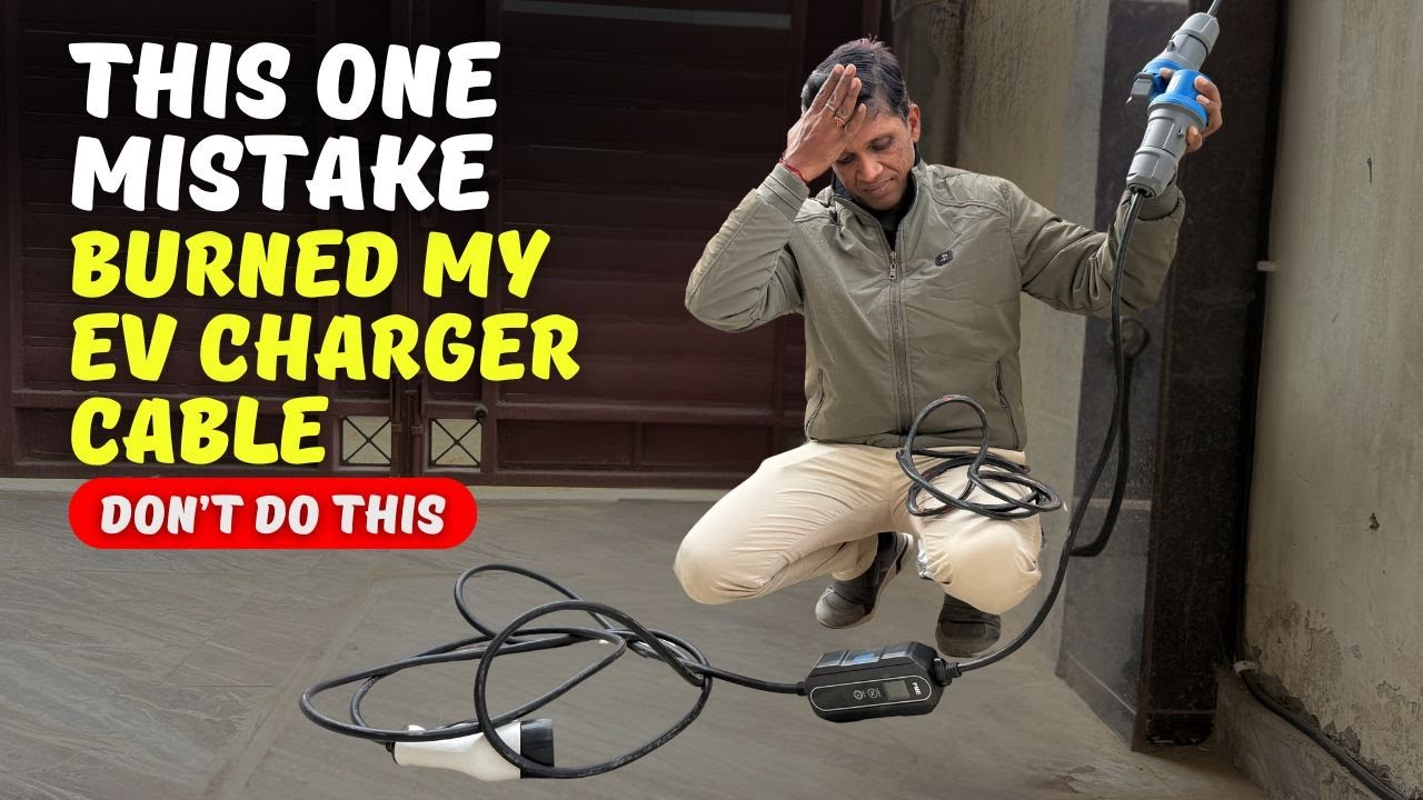 EV Portable Charger Extension Cable⚡How to Select & What Burnt Mine # ...