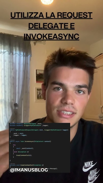 Realizza Il Tuo Primo Middleware In Asp Net Core Shorts Middleware