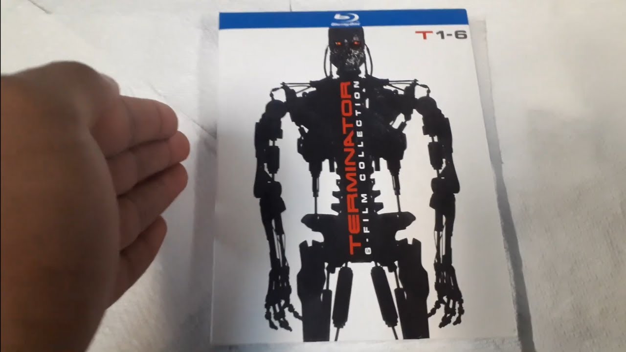 THE TERMINATOR 6 FILM COLLECTION WARNER HOME VIDEO BLU RAY BOX SET ...