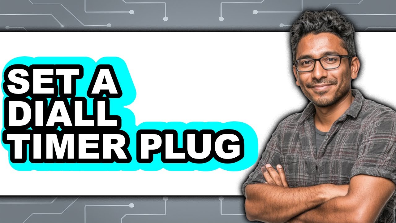 How to Set a Dial Timer Plug - Easy Guide - YouTube