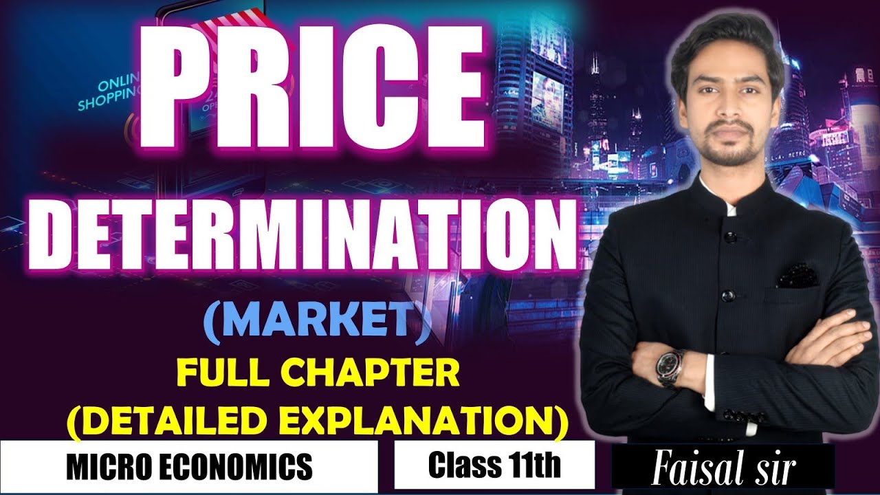 price determination | market | microeconomics | class 11th | price ...