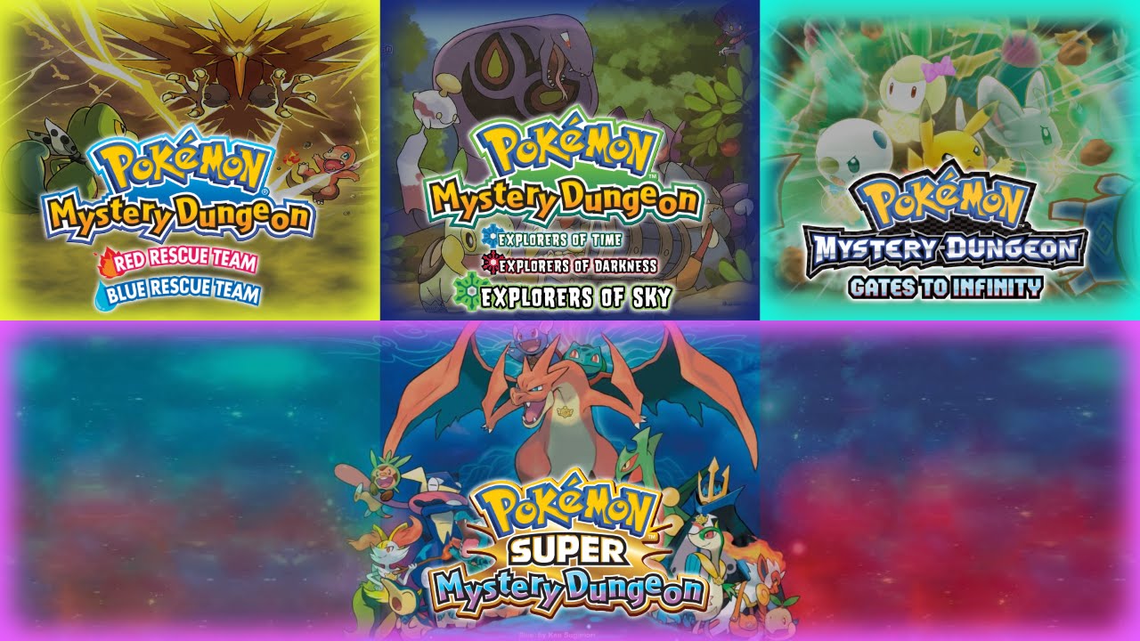 Pokemon Mystery Dungeon - All Normal Boss Battle Themes - YouTube