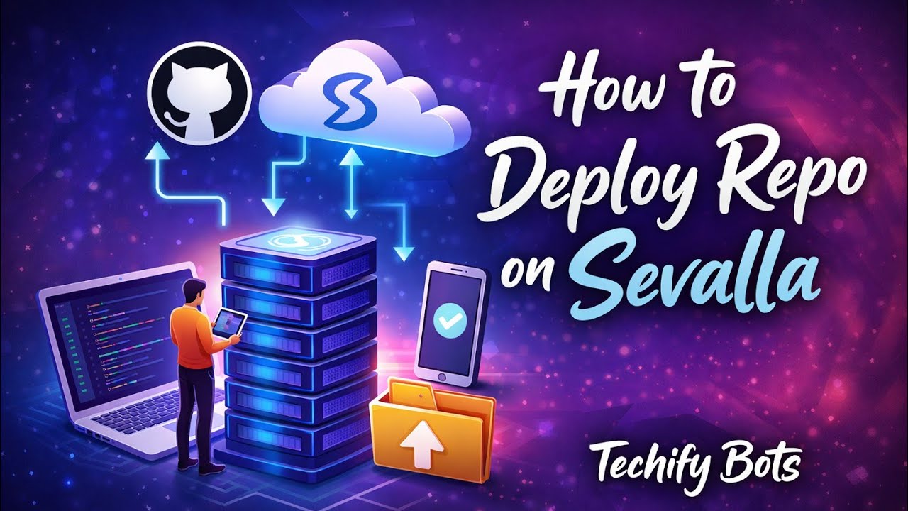 How to deploy any repo / bot on Sevalla | Techify Bots - YouTube