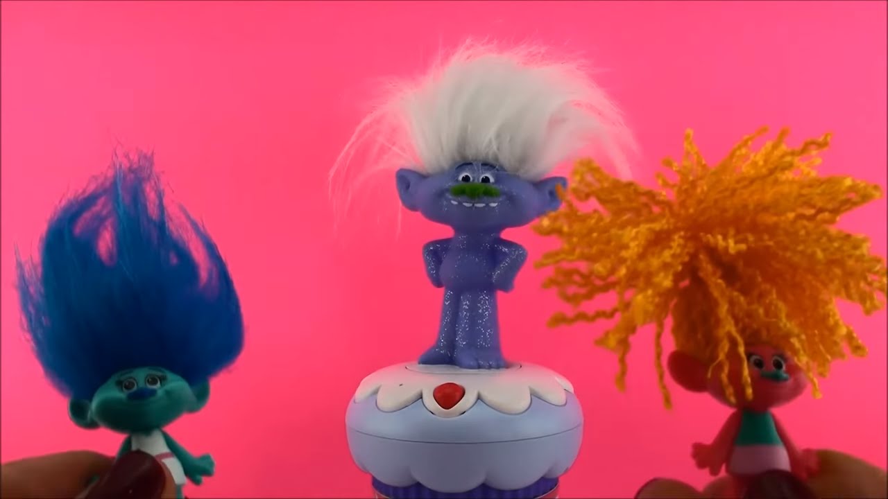Dancing Guy Diamond Dreamworks Trolls Blind Bags Series 2 Opening some ...