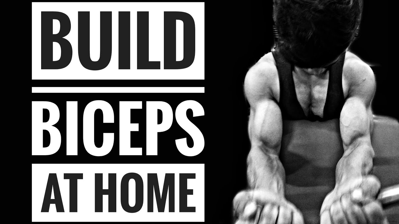 TRAIN BICEPS AT HOME. - YouTube