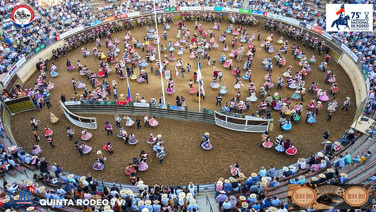 LA MONUMENTAL SE VISTE DE CUECA / 75º Campeonato Nacional de Rodeo 2024 ...