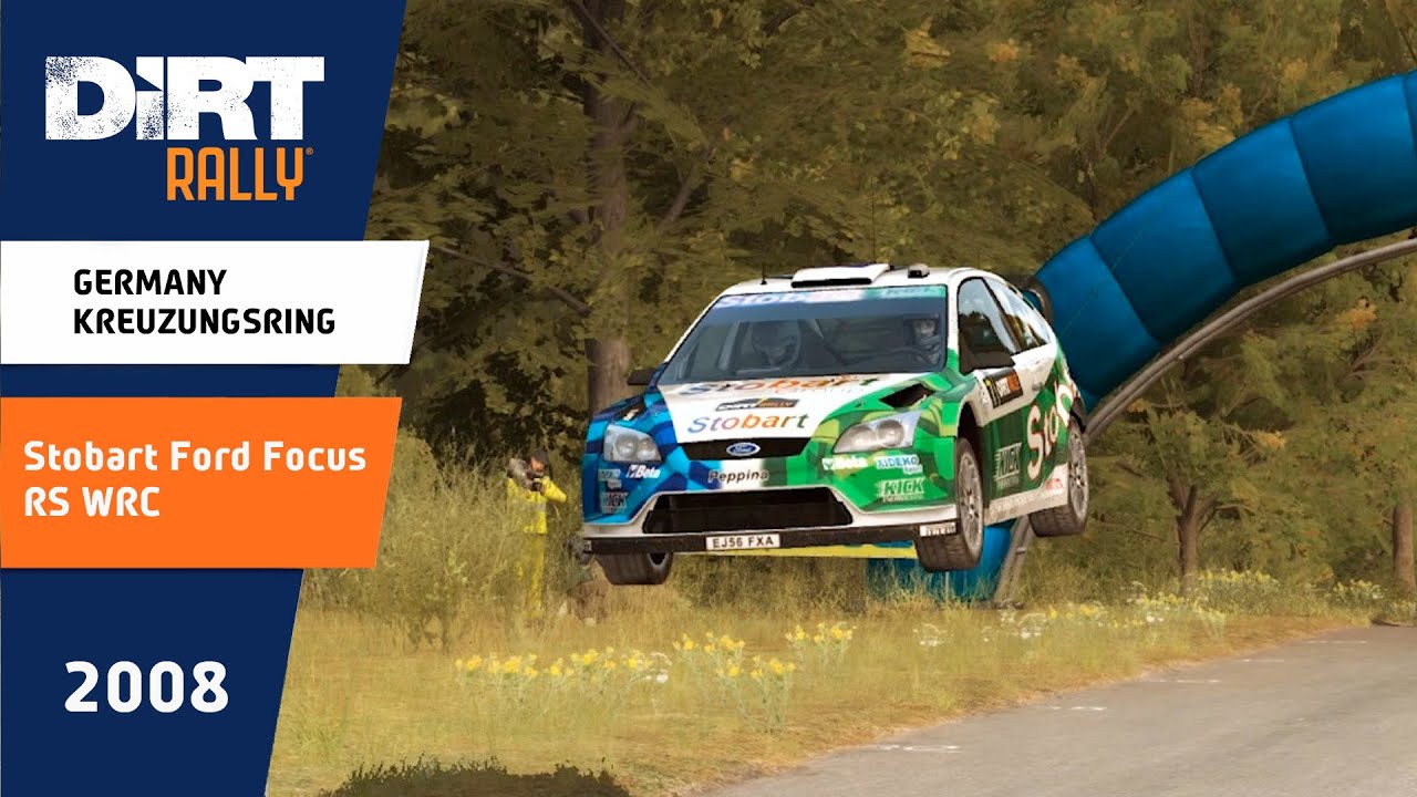 M-Sport Stobart Ford Focus RS WRC '08 Livery ¦ Dirt Rally [PC] - YouTube